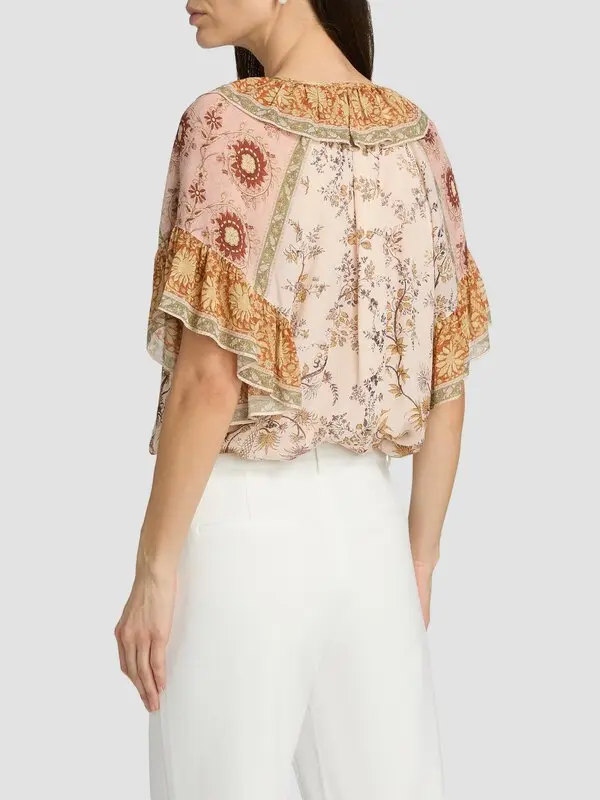 Kobi Halperin Verity Printed Tunic Blouse