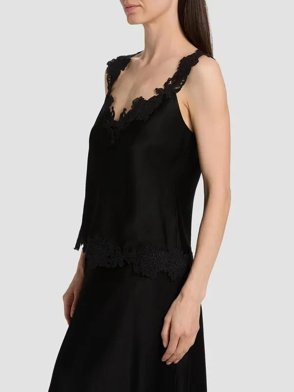 Kobi Halperin Faye Lace-trimmed Blouse