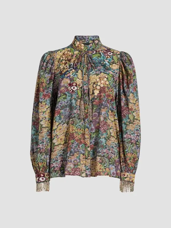 Kobi Halperin Clara Floral Cotton Blouse - Multi