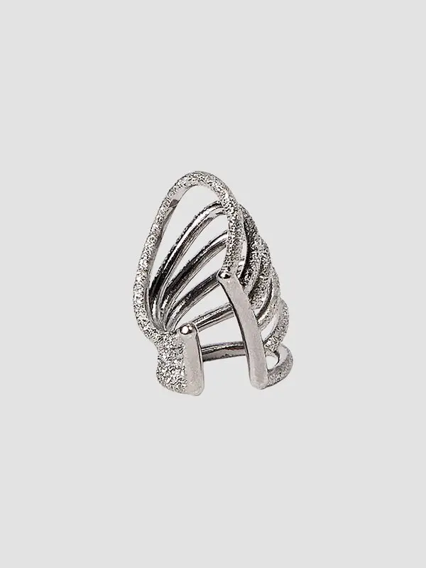 Brunello Cucinelli Sterling Shimmer Ear Cuff