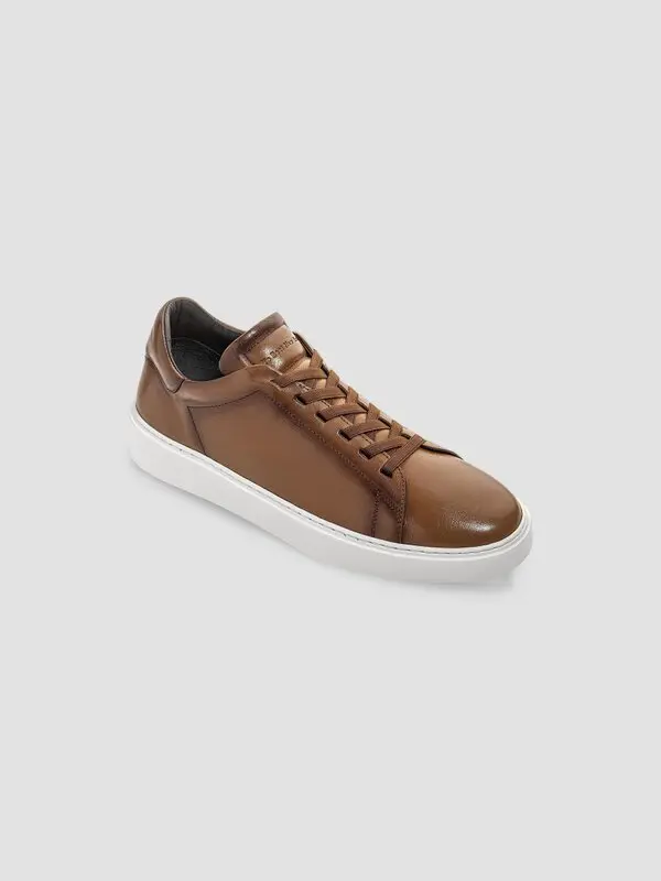 To Boot New York James Leather Elastic Slip-on Sneakers