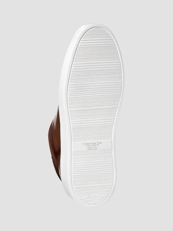 To Boot New York James Leather Elastic Slip-on Sneakers