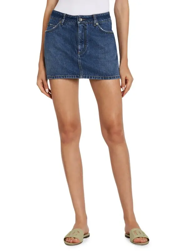 Dolce & Gabbana Denim Miniskirt