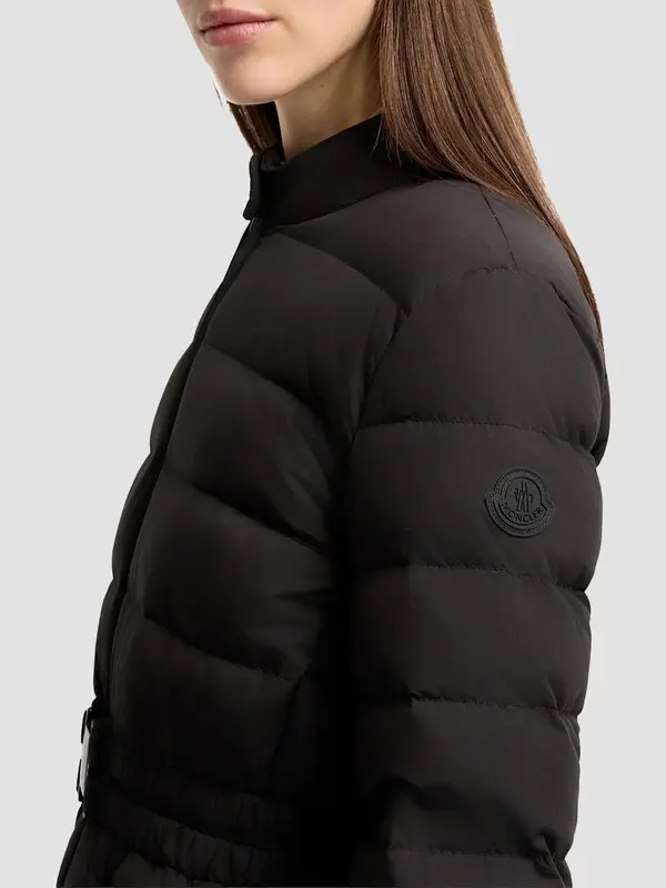 Moncler Esthetique Puffer Coat With Belt
