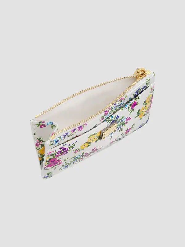 Dolce & Gabbana Floral Leather Card Case