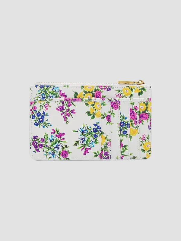 Dolce & Gabbana Floral Leather Card Case