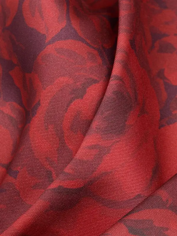 SACHIN BABI Lana Floral Print Satin Gown