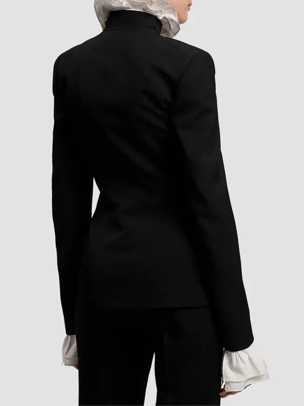 Ralph Lauren Eliza Grain De Poudre Jacket