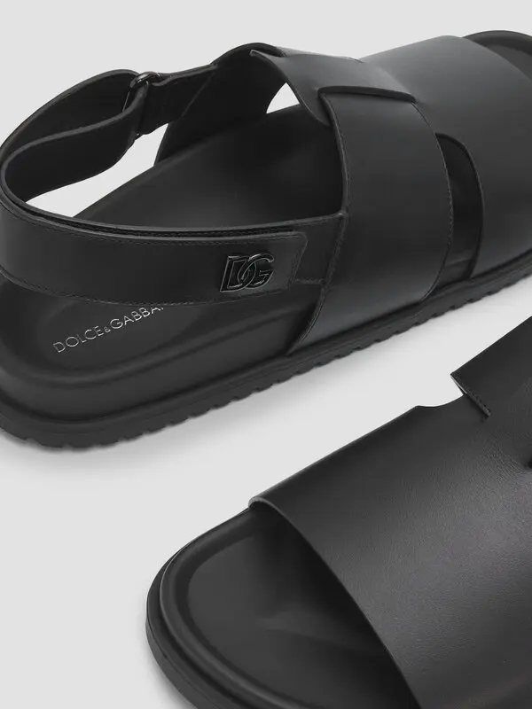 Dolce & Gabbana Leather Sandals