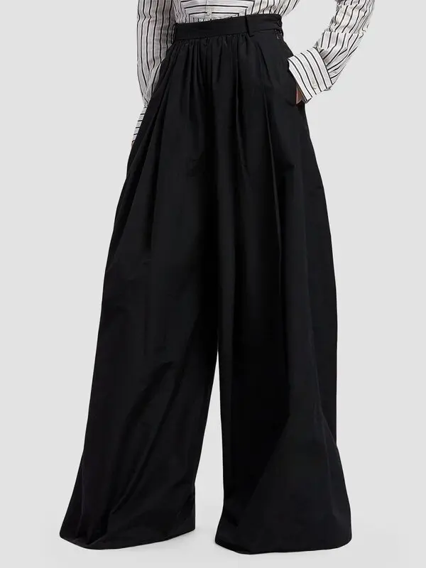 Ralph Lauren Vannesa Poplin Wide-leg Pants