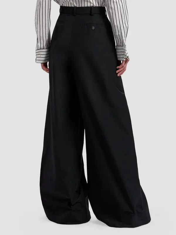 Ralph Lauren Vannesa Poplin Wide-leg Pants