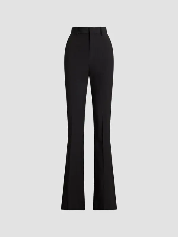 Ralph Lauren Wrigley Wool-blend Boot-cut Pants