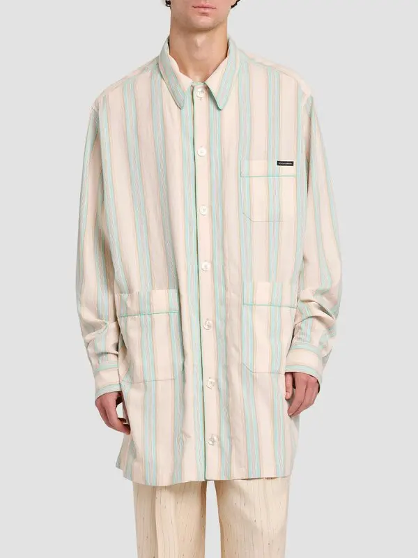 Dolce & Gabbana Tela Striped Shirt