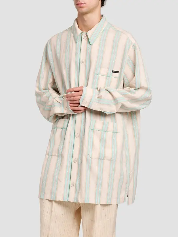 Dolce & Gabbana Tela Striped Shirt