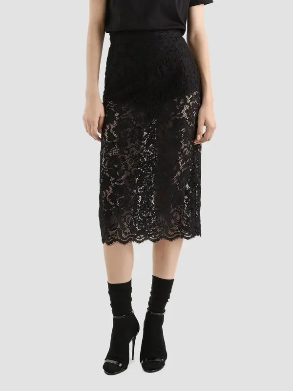Dolce & Gabbana Lace Midi-skirt