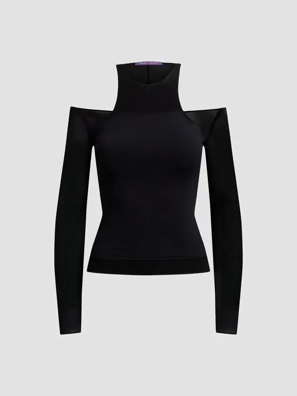 Ralph Lauren Maxine Layered Jersey Top