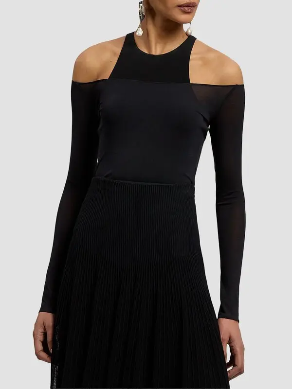 Ralph Lauren Maxine Layered Jersey Top