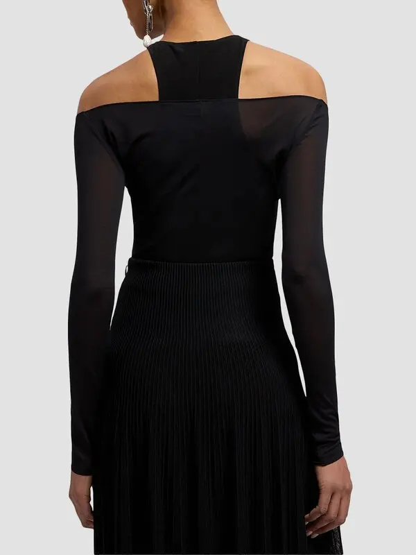 Ralph Lauren Maxine Layered Jersey Top