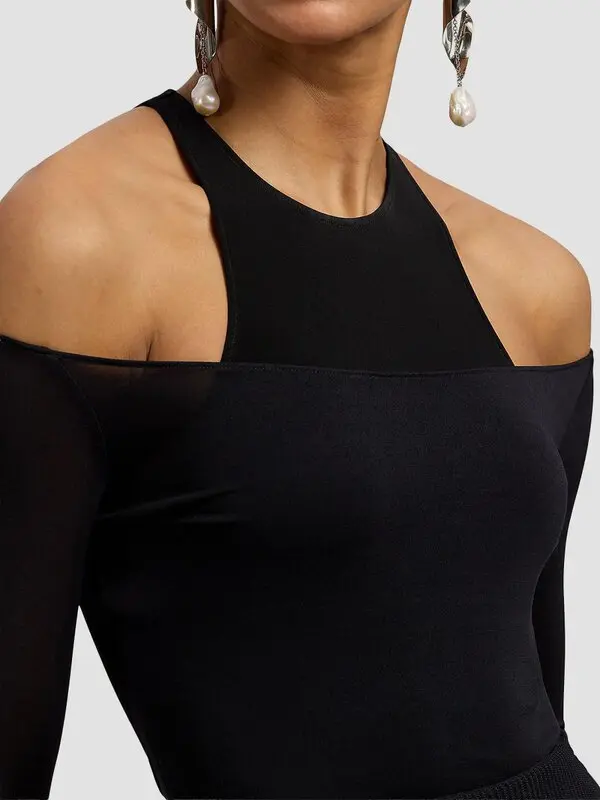 Ralph Lauren Maxine Layered Jersey Top