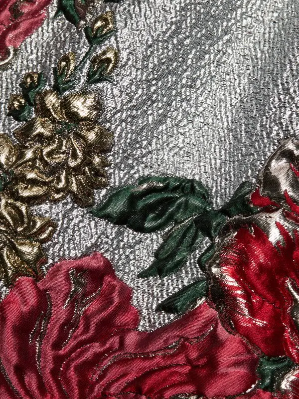 Dolce & Gabbana Floral Matelassé Minidress