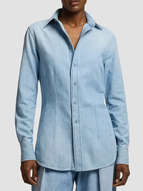 Ralph Lauren Callie Cotton Denim Shirt