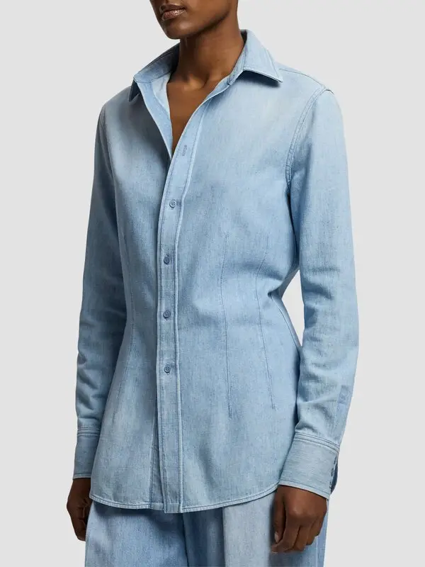 Ralph Lauren Callie Cotton Denim Shirt