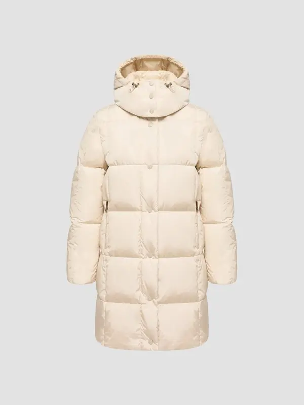 Moncler Litte Puffer Coat - Ivory