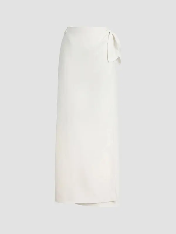 Ralph Lauren Trina Linen Maxi Skirt