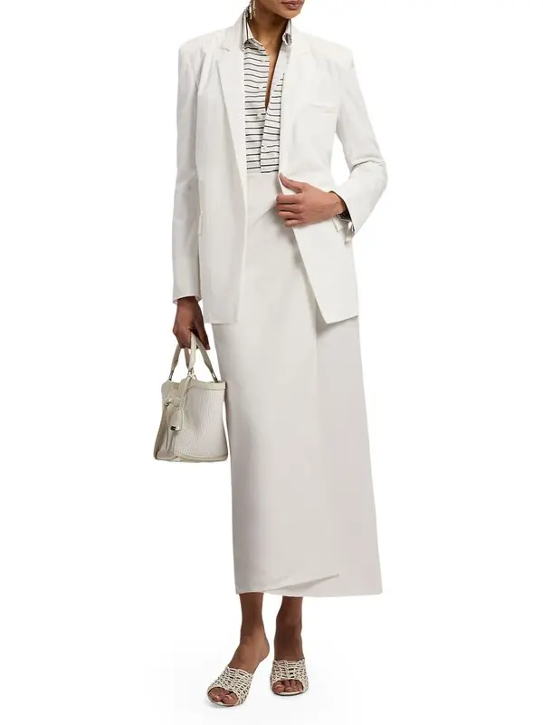 Ralph Lauren Trina Linen Maxi Skirt