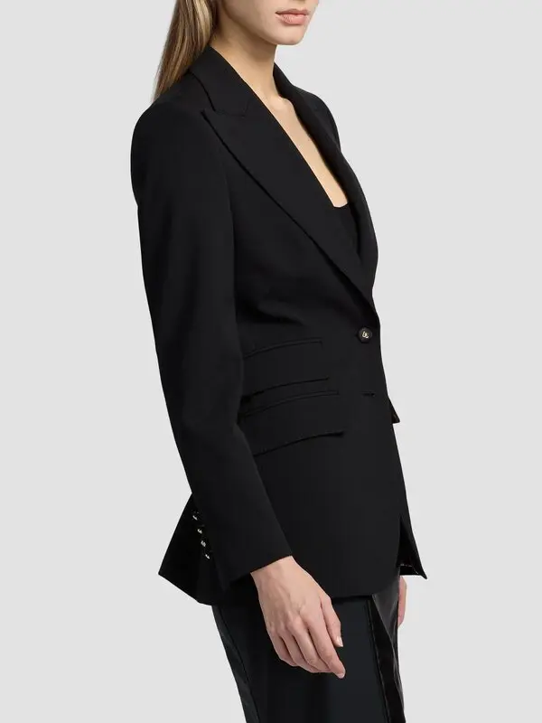 Dolce & Gabbana Stretch-wool Two-button Blazer