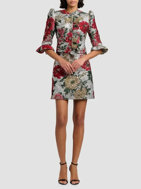 Dolce & Gabbana Floral Brocade Jacket