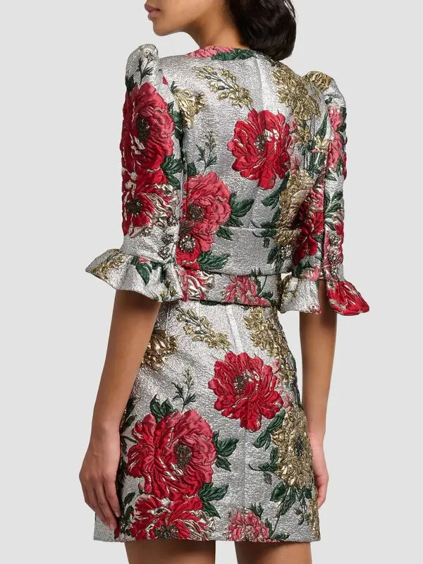 Dolce & Gabbana Floral Brocade Jacket