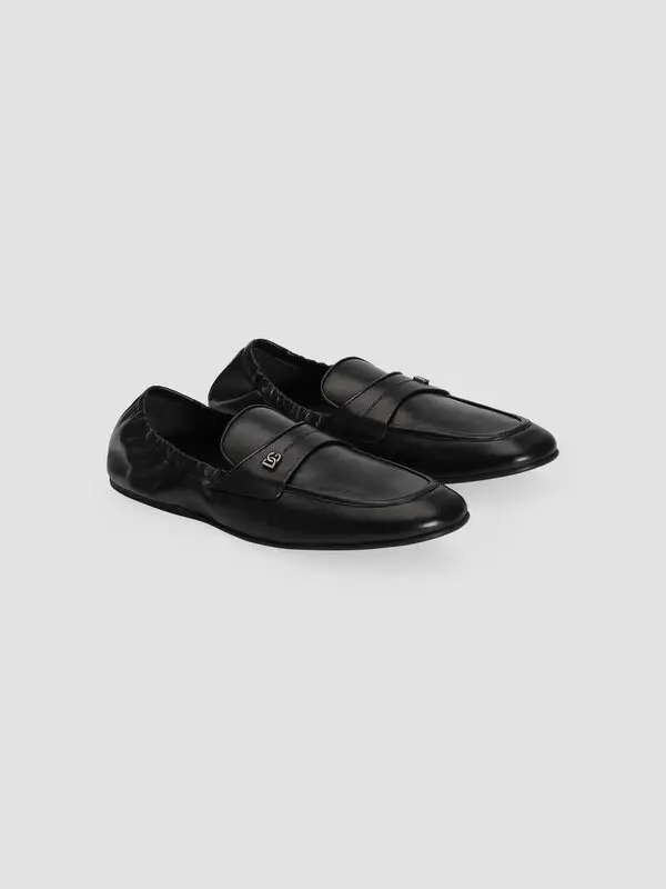 Dolce & Gabbana Leather Penny Loafers