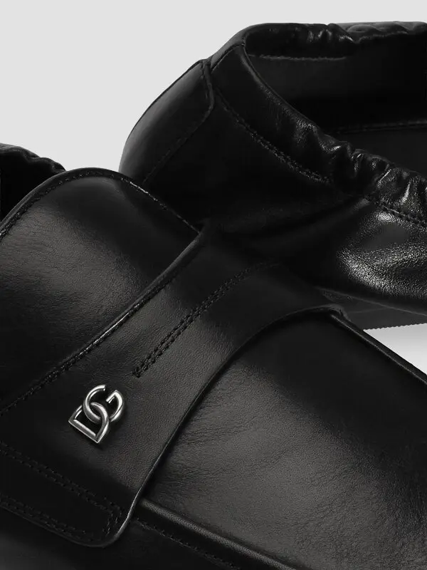 Dolce & Gabbana Leather Penny Loafers