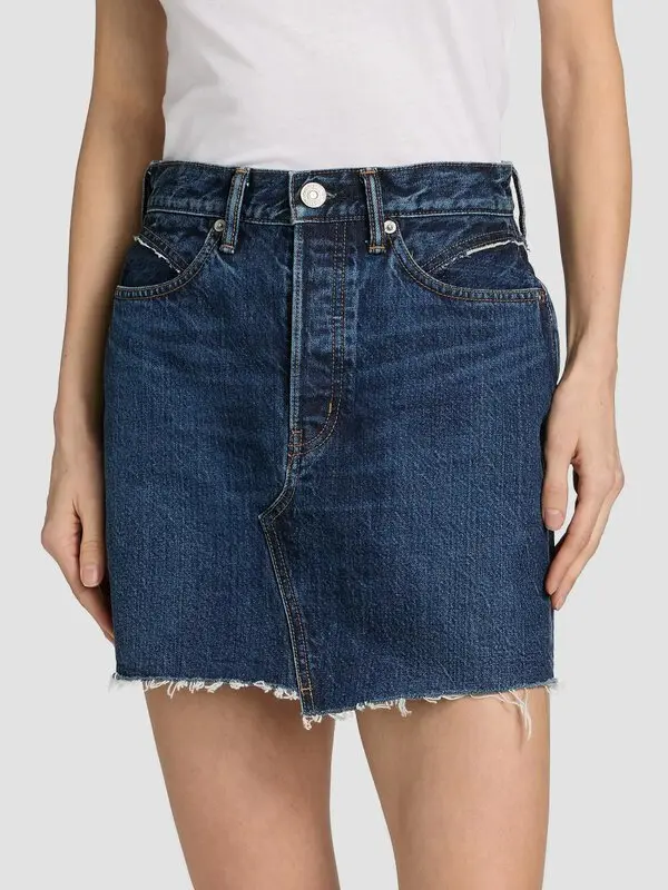 Moussy Vintage Duxbury Denim Western Miniskirt