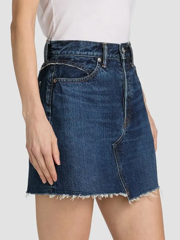 Moussy Vintage Duxbury Denim Western Miniskirt