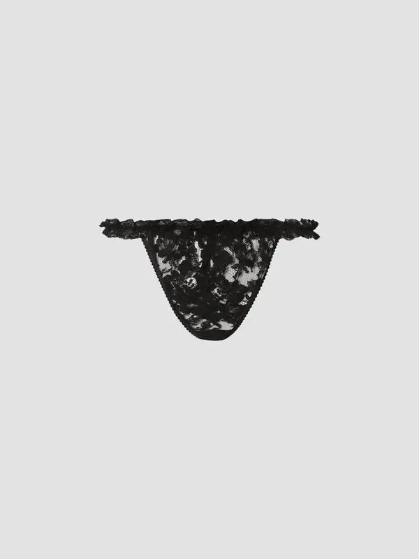 Dolce & Gabbana Ruffled Lace Brief