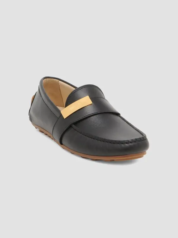 Moschino Leather Driving Loafers
