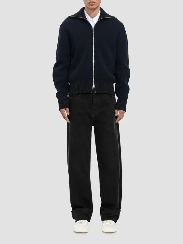 Bottega Veneta Turned-up Faded Jeans