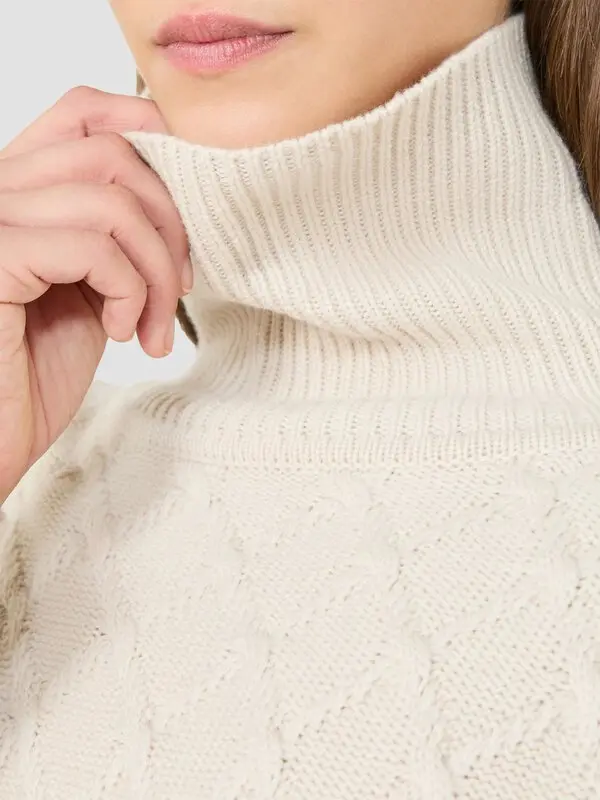 Max Mara Oversized Diamond Wool And Cashmere Sweater
