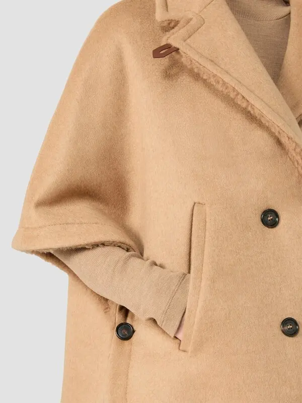 Max Mara And Teddy Reversible Cape