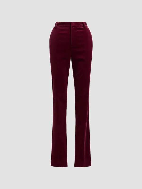 Ralph Lauren Macy Stretch Velvet Pants