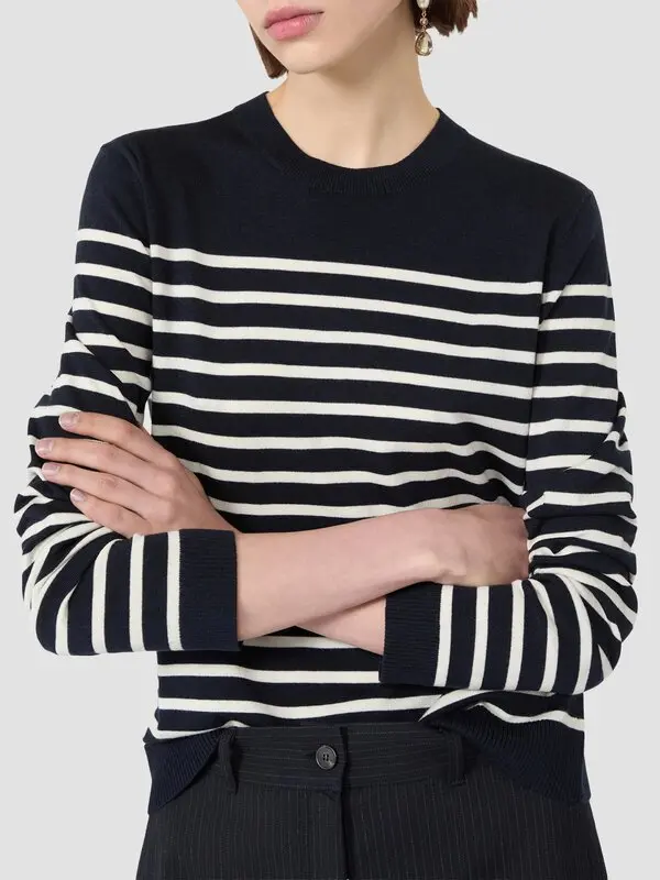 Max Mara Silk And Wool Yarn Sweater