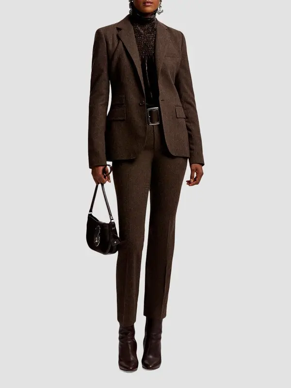 Ralph Lauren Parker Herringbone Wool-blend Jacket