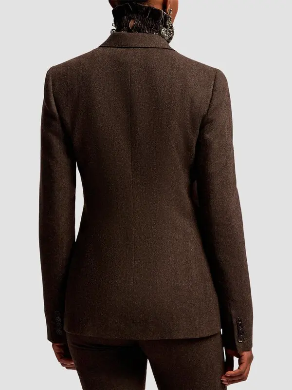 Ralph Lauren Parker Herringbone Wool-blend Jacket