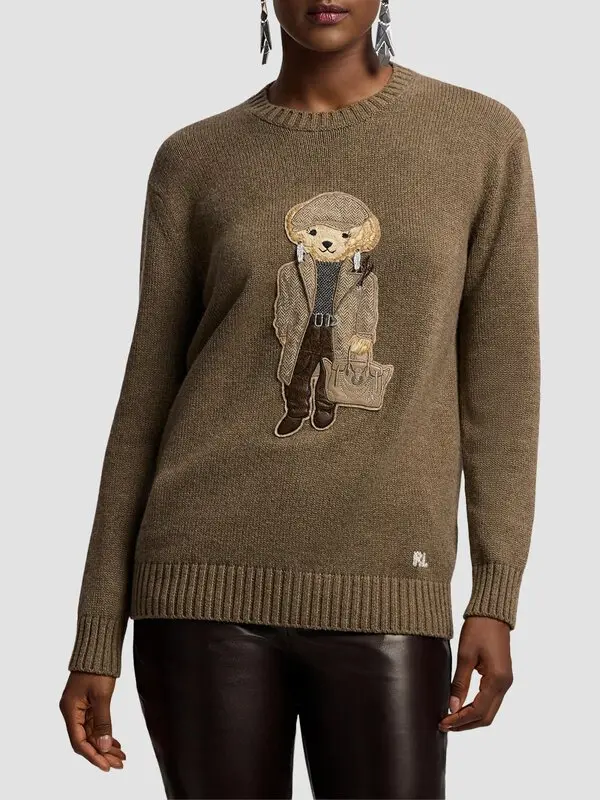 Ralph Lauren Fall Polo Bear Cashmere Sweater