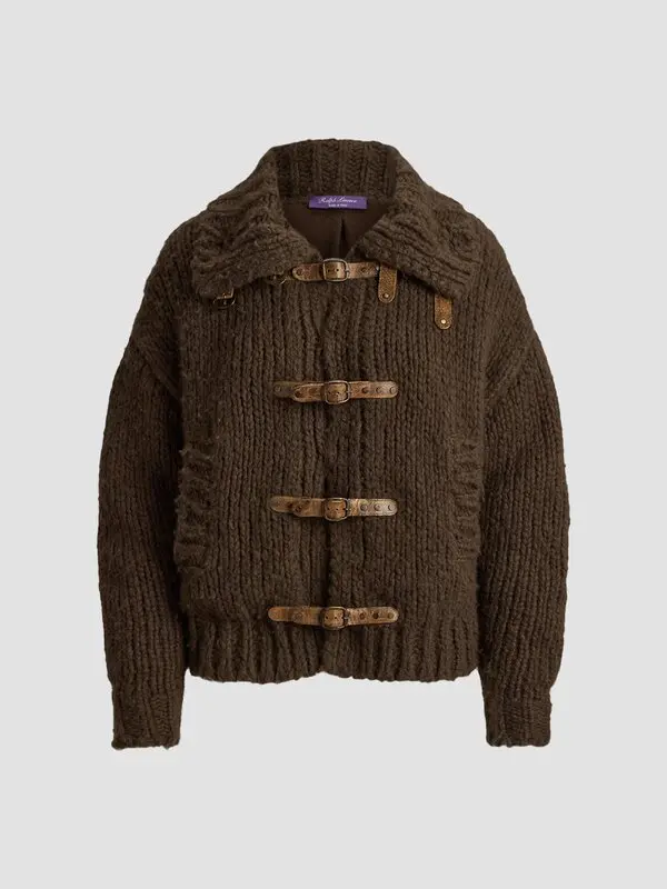 Ralph Lauren Cashmere Sweater Flight Jacket