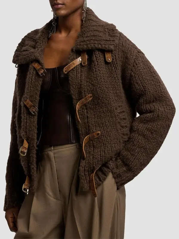 Ralph Lauren Cashmere Sweater Flight Jacket