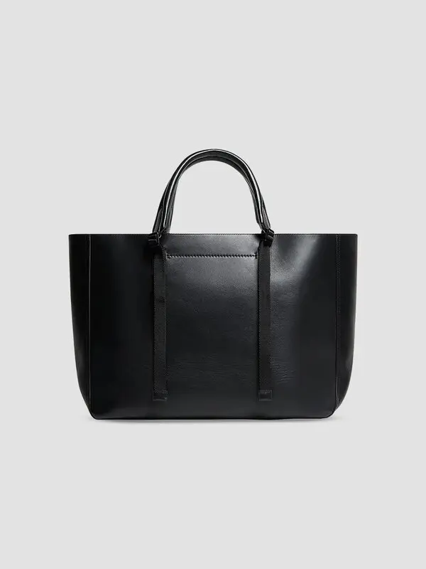 Moncler Carlo Tote Bag In Leather