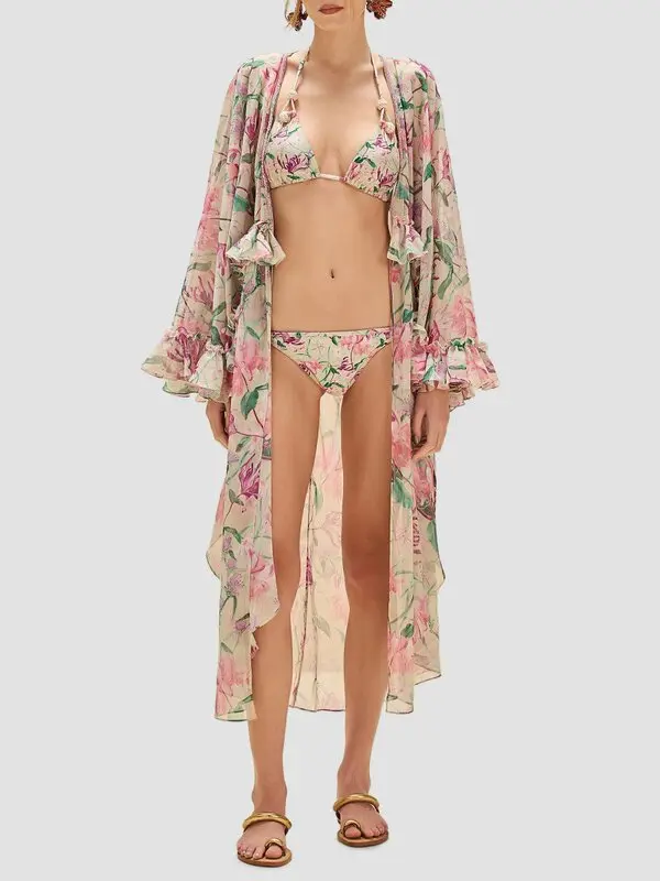 PatBO Honey Flower Long Robe